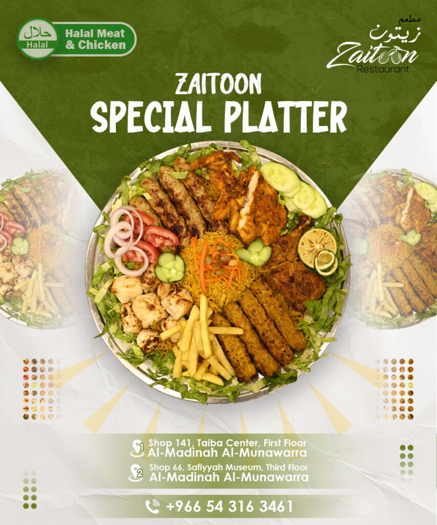 Menu - Zaitoon Restaurant
